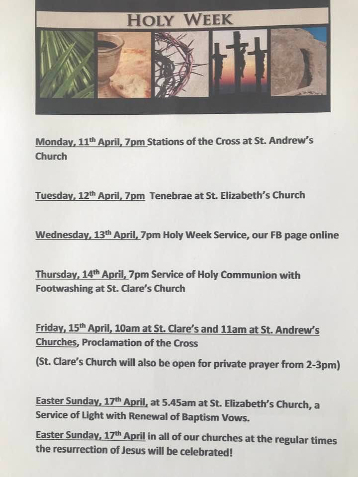 Holy Week 2022 – Parish of Great Aycliffe